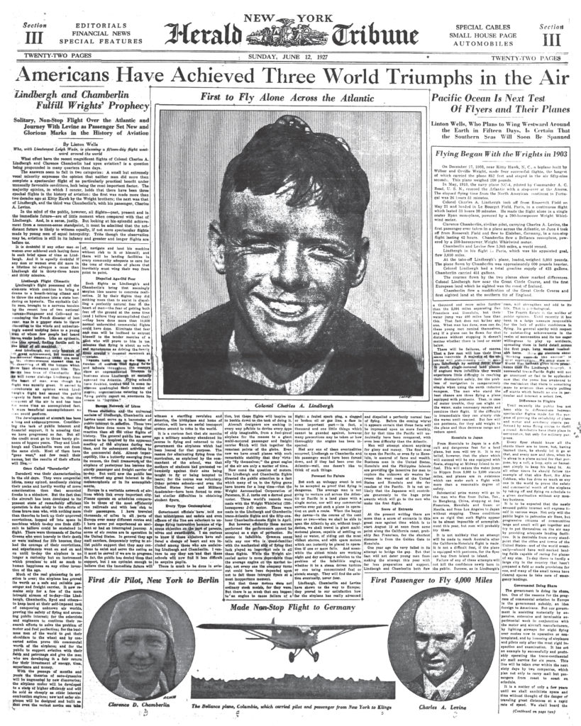 The Spirit of St. Louis: Charles Lindbergh’s Historic Solo Flight ...